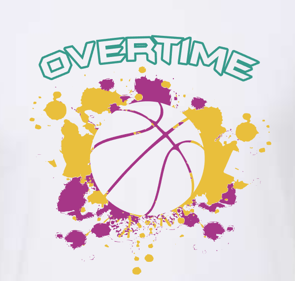 Overtime Bball Color Splat New colors (YOUTH) – 515 Creative Designs